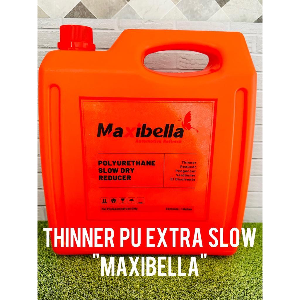 Jual Thinner PU Extra Slow "MAXIBELLA" kemasan Gallon 5.0L dan 1.0L | Shopee Indonesia