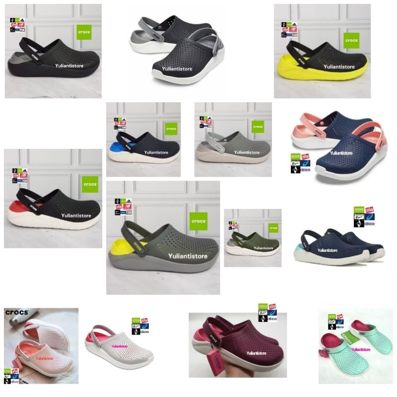 Jual SANDAL CROCS LITE RIDE CLOG | Shopee Indonesia