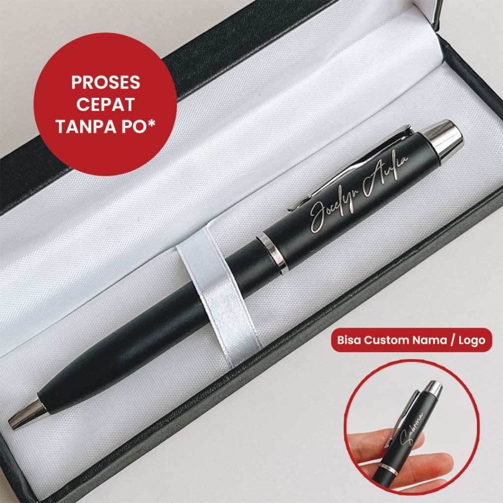 Jual Custom Pulpen Nama Logo Kado Pulpen Custom Hadiah Gift Custom ...