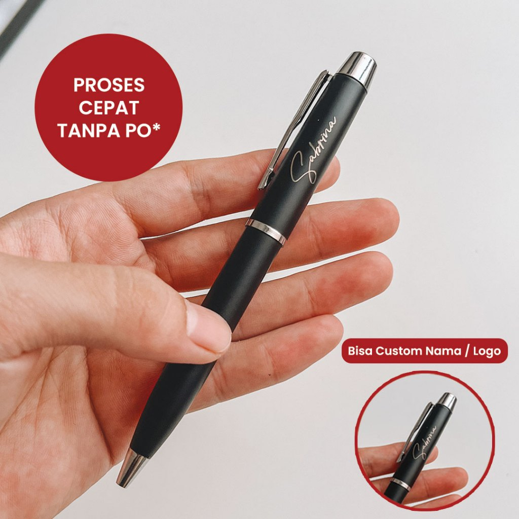 Jual Custom Pulpen Nama Logo Pulpen Promosi Custom Kado Pulpen Custom ...