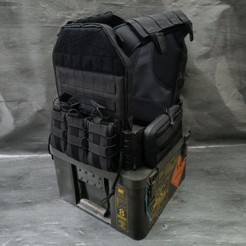 Jual Body vest Tactical Blackmamba / Body vest Tactical / Body vest ...