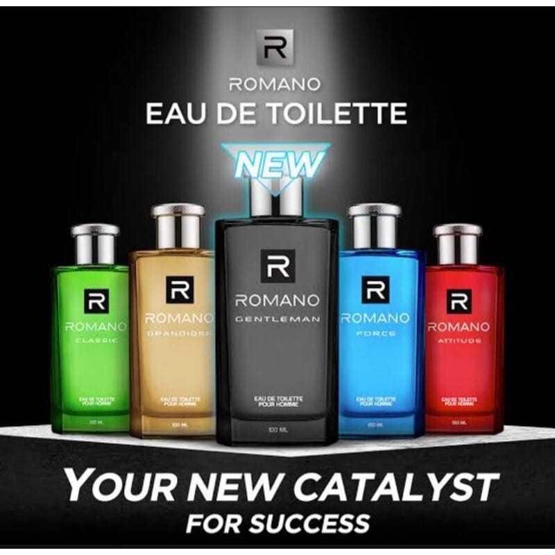 Jual ROMANO Eau De Toilette 100ml | Shopee Indonesia