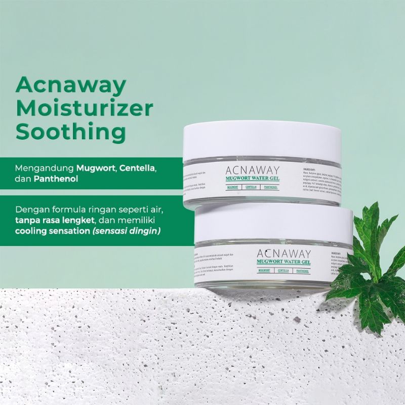 Jual ACNAWAY Mugwort Water Gel ACNAWAY Mugwort Mask Gel | Shopee Indonesia