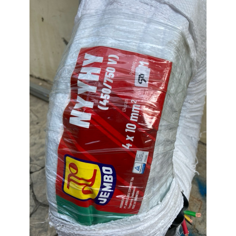 Jual Kabel Jembo Original NYYHY SERABUT 4x10mm kabel genset jenset 4x10 ...