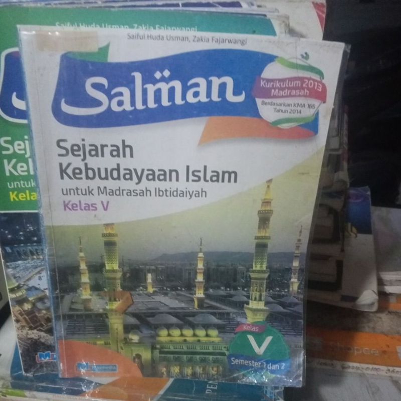 Jual BUKU SALMAN SKI(SEJARAH KEBUDAYAAN ISLAM) UNTUK MADRASAH IBTIDAIYAH KELAS 5 REVISI KMA 2019 ...