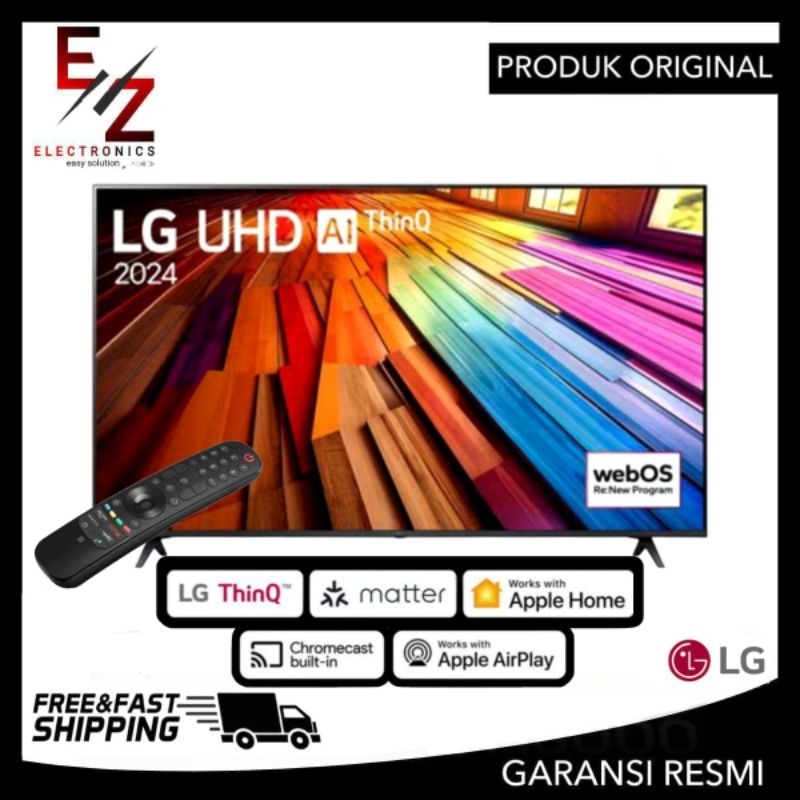 Jual LG 43UT8050PSB SMART TV 43 Inch UHD 4K HDR10 ThinQ Ai 43UT8050 ...