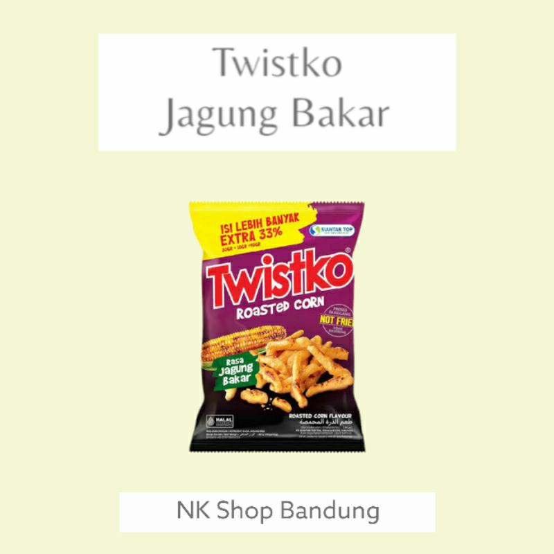 Jual Twistko Roasted Corn Jagung Bakar - Ukuran Besar 70g | Shopee ...