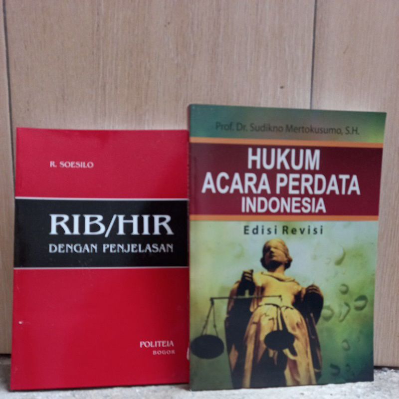 Jual PAKET BUKU HUKUM HIR & HUKUM ACARA PERDATA INDONESIA | Shopee ...