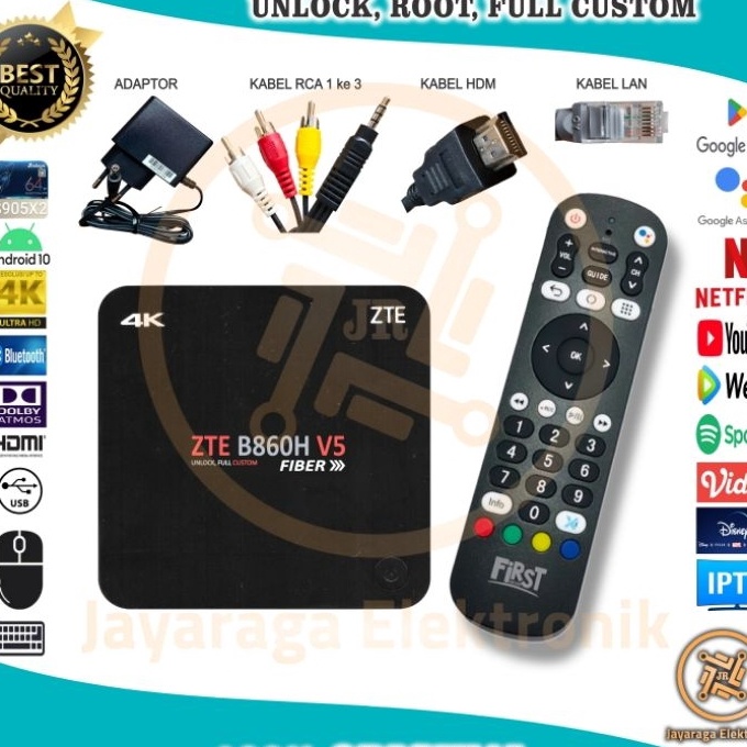 Jual Istimewa Set Top Box STB Android Smat TV Box B86OH dan HG68OFJ 4K ...