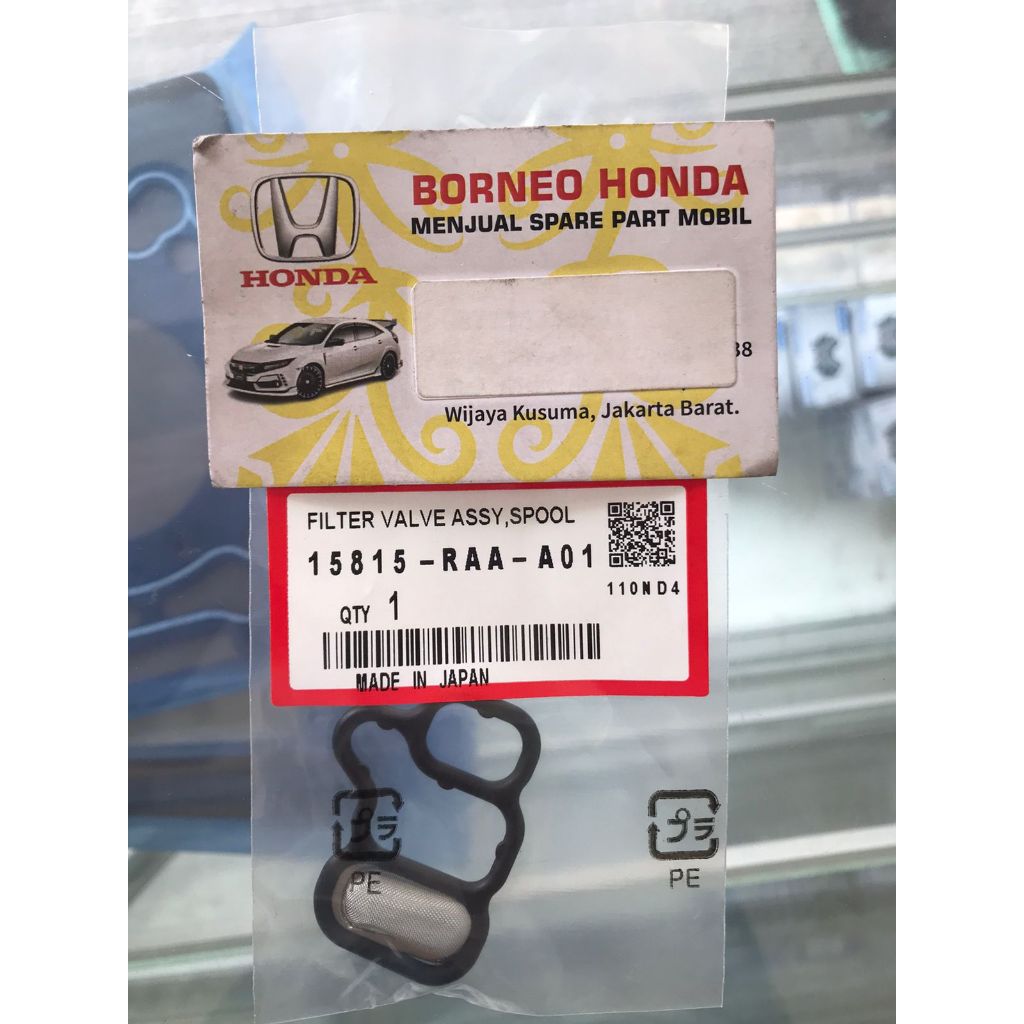Jual SEAL SIL OLI FILTER VTEC SPOOL VALVE JAZZ CITY GD CRV GEN 2 3 RD4 ...