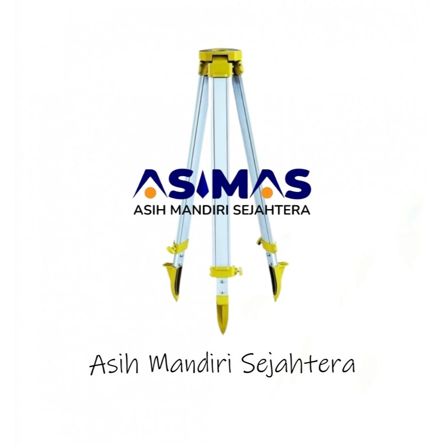 Jual Tripod Statif Alumunium Total Station GPS Geodetik Theodolite ...