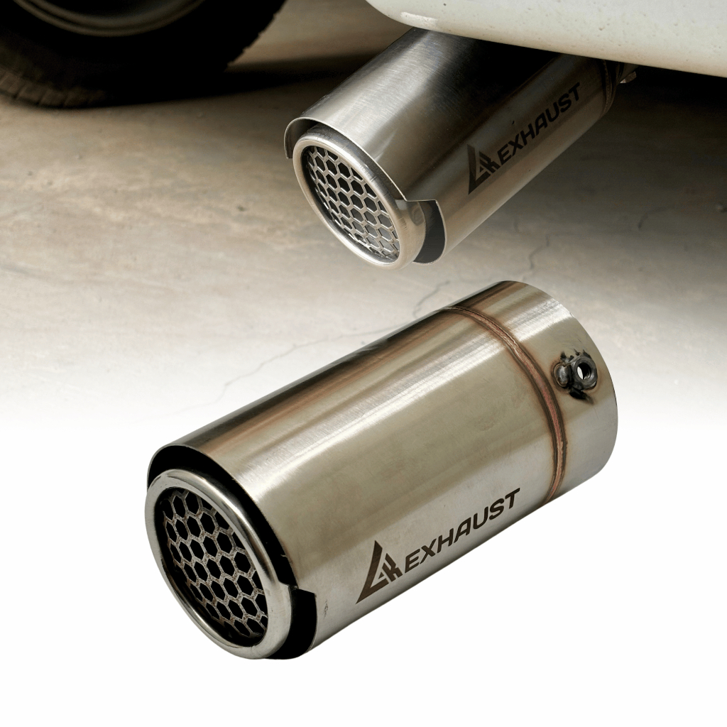 Jual Lk exhaust muffler cutter new inlet 3 inc innova pajero fortuner ...