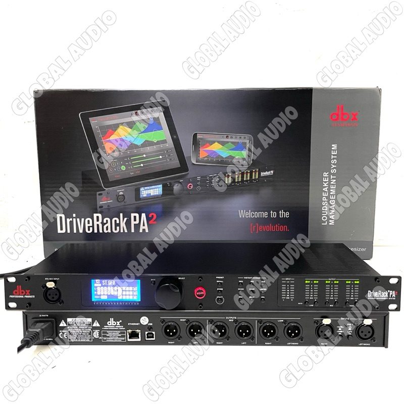 Jual Speaker Management Dbx DriveRack DBX PA 2 MANAGEMENT Dbx Pa2 dbx pa2 Bagus Murah ( Bisa COD ...