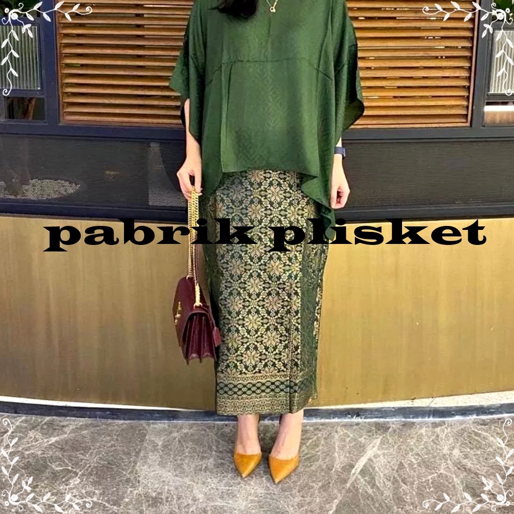 Jual Rok songket rok lilit songket motif palembang rok songket bawahan ...