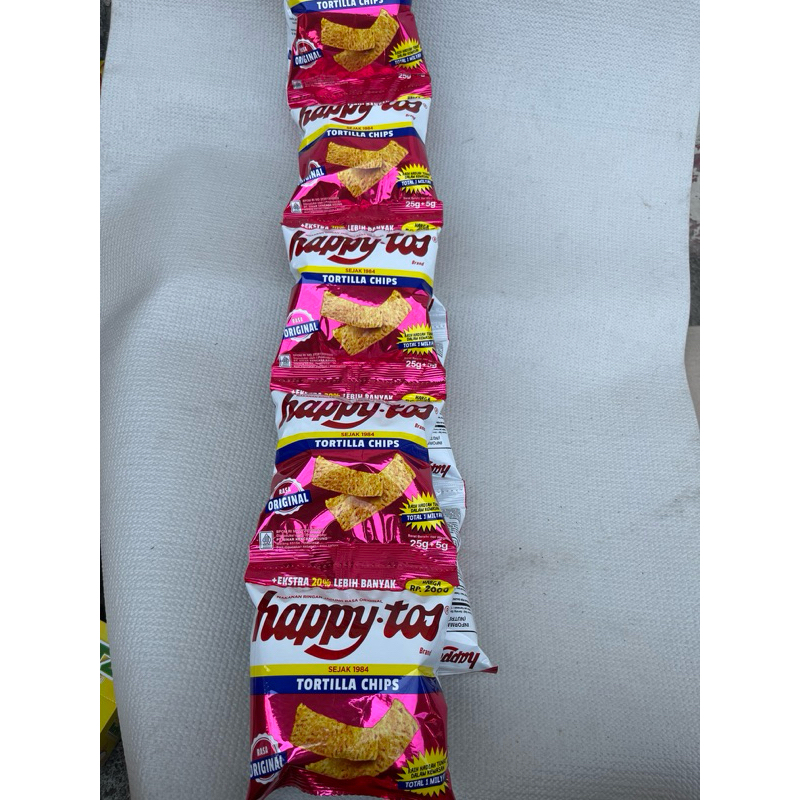 Jual Happy Tos Tortilla Chips (Perpak 30gr x 10 Pcs) | Shopee Indonesia