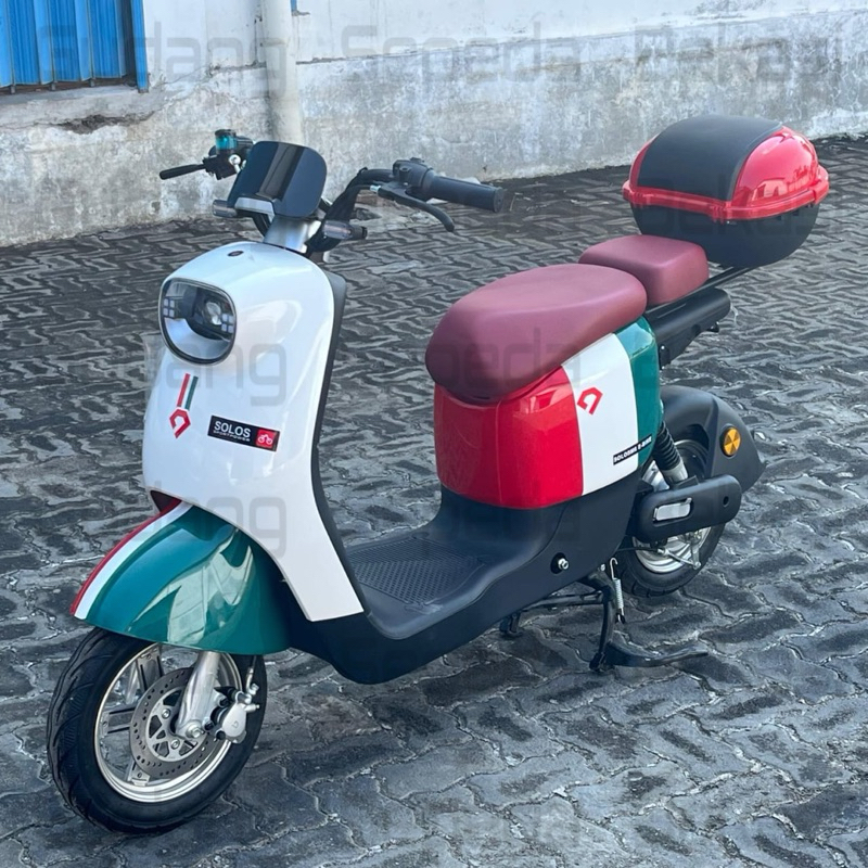 Jual TERLARISS!!! SEPEDA LISTRIK SOLOS GV13 / GL18F / GV 12 BOX 650 ...