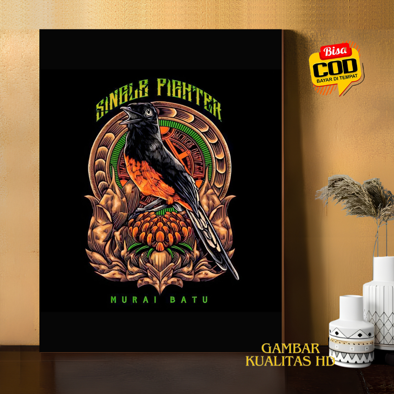 Jual Poster Burung Mania Hiasan Dinding Aesthetic Bahan MDF Gb5 ...