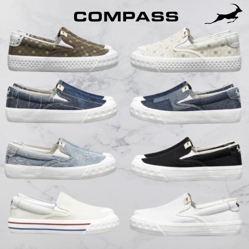 Jual COMPASS RETROGRADE SLIP ON SERIES HERRINGBONE / KAWUNG / BLACK ...