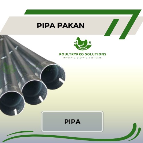 Jual Pipa Feeder Auger 3mtr 4 lopang (diameter 45mm) - Tempat Pakan ...