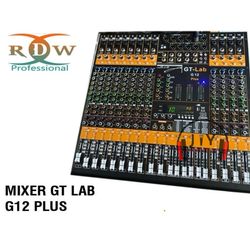 Jual Audio Mixer 12 Channel GT Lab By RDW G12 Plus G 12Plus G12Plus ...
