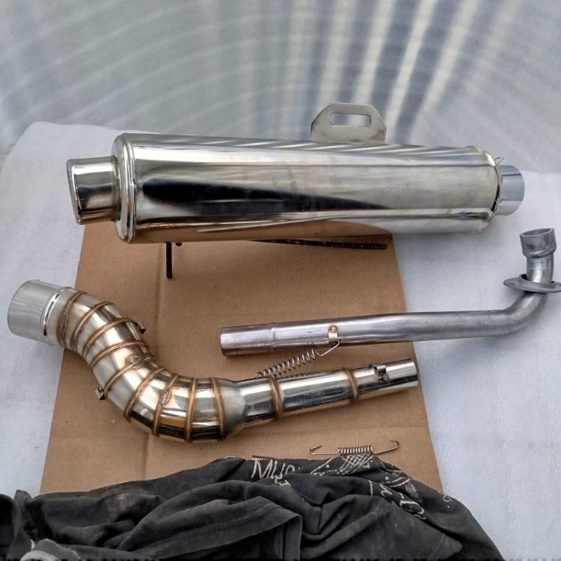 Jual power pipe Exhaust standard PNP Raider150fi Raider150carb Rs 150 ...