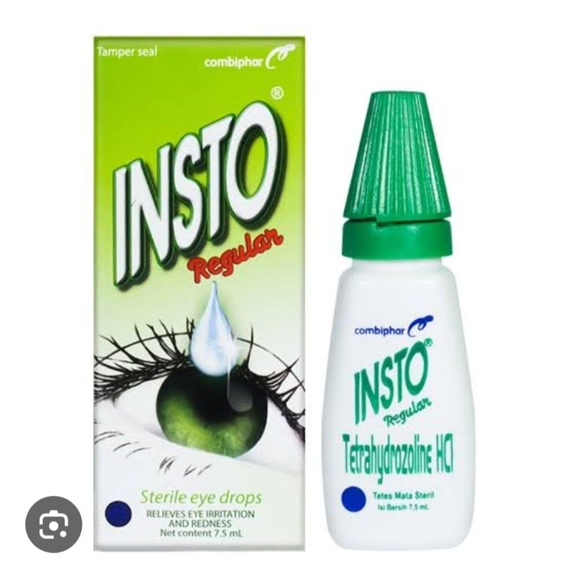 Jual INSTO Reguler eye drop 1pac isi 12box @7.5ml | Shopee Indonesia