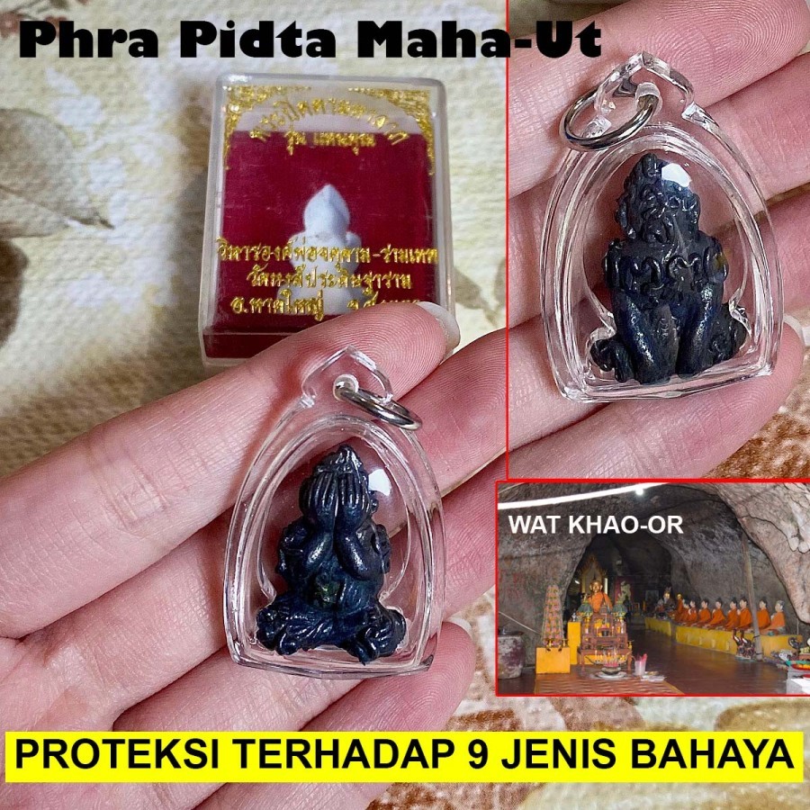 Jual Phra Pidta Maha-Ut, amulet dengan 9 jenis proteksi | Shopee Indonesia