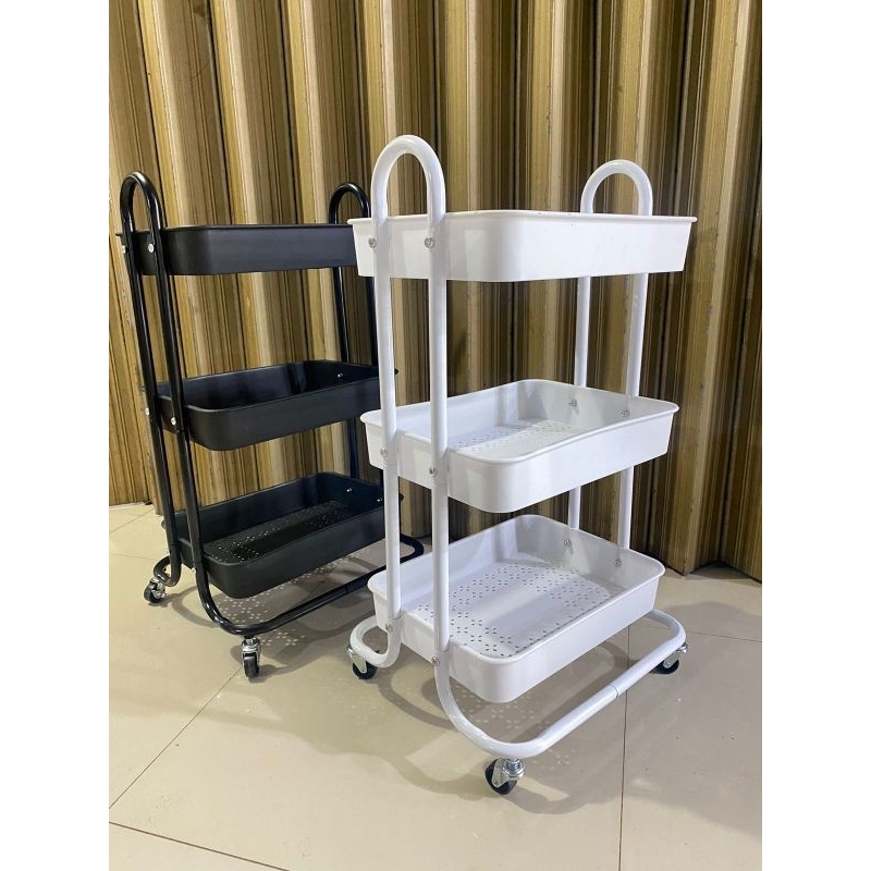 Jual TYPE B - NEW RAK TROLLEY DORONG 3 TINGKAT | Shopee Indonesia
