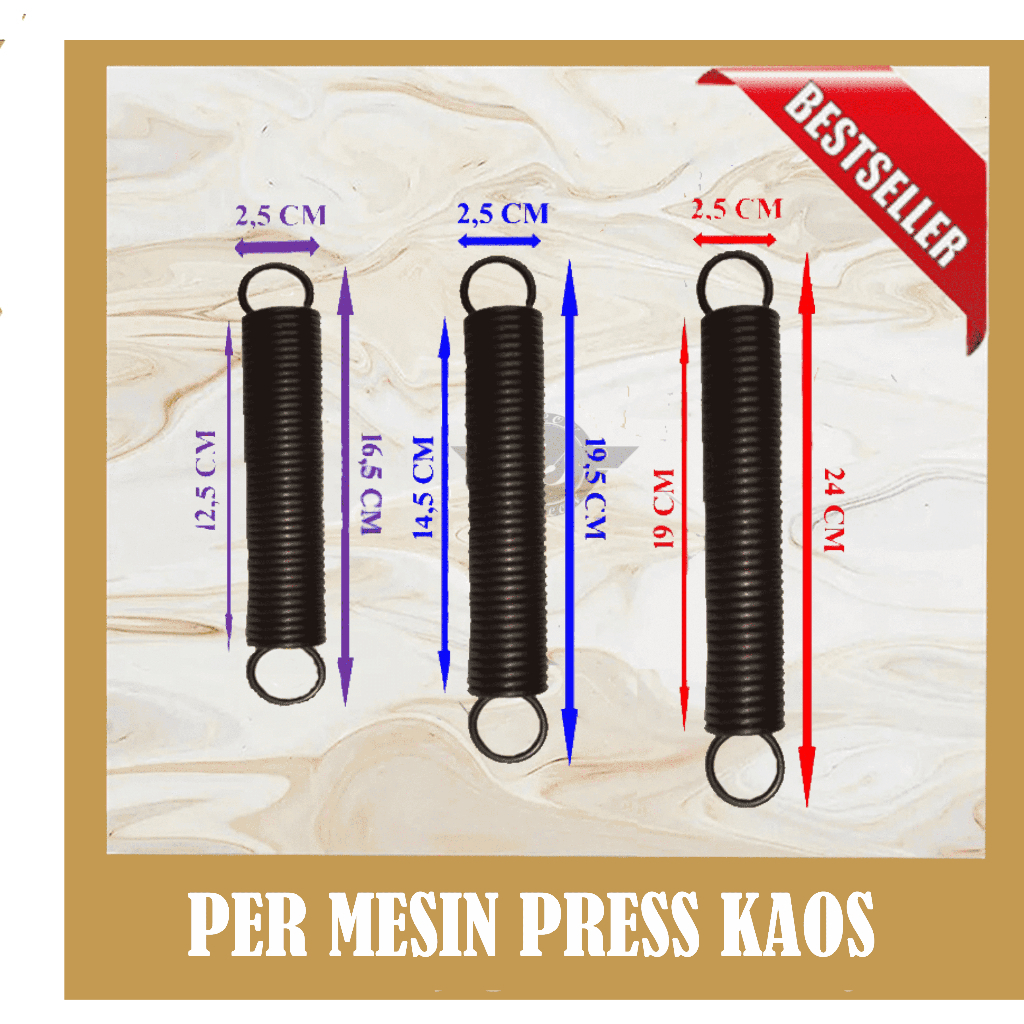 Jual Per Mesin Press Kaos / Baju / Per Sparepart Heat Press | Shopee ...