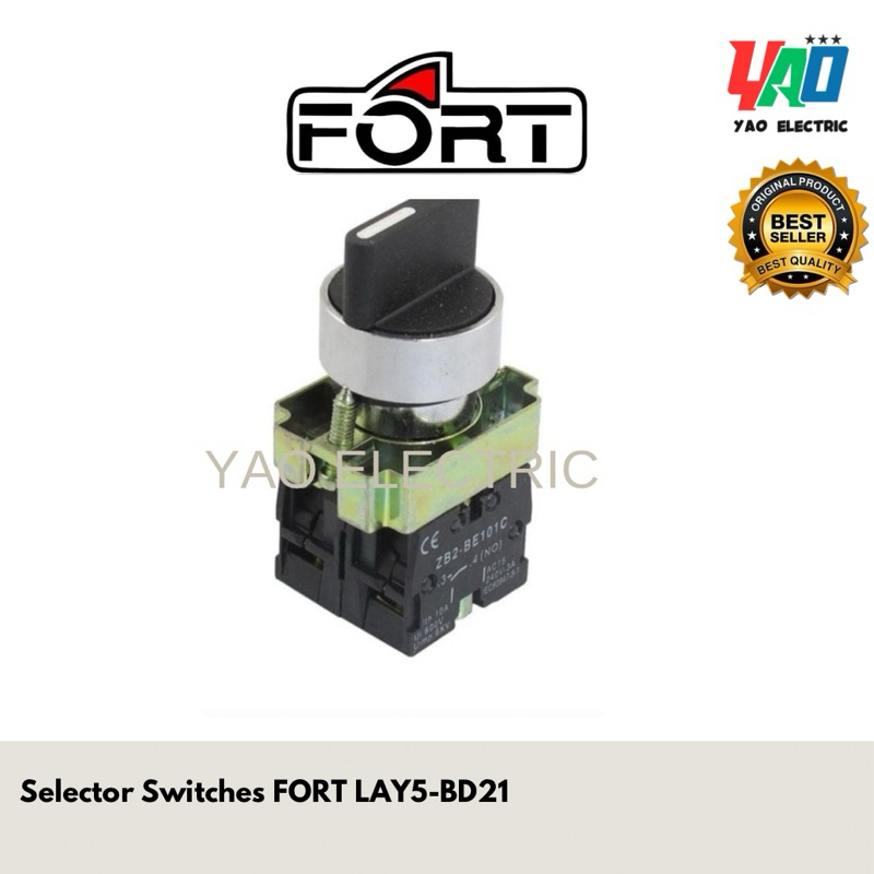 Jual Selector Switches FORT LAY5-BD21/ 2posisi stay put | Shopee Indonesia