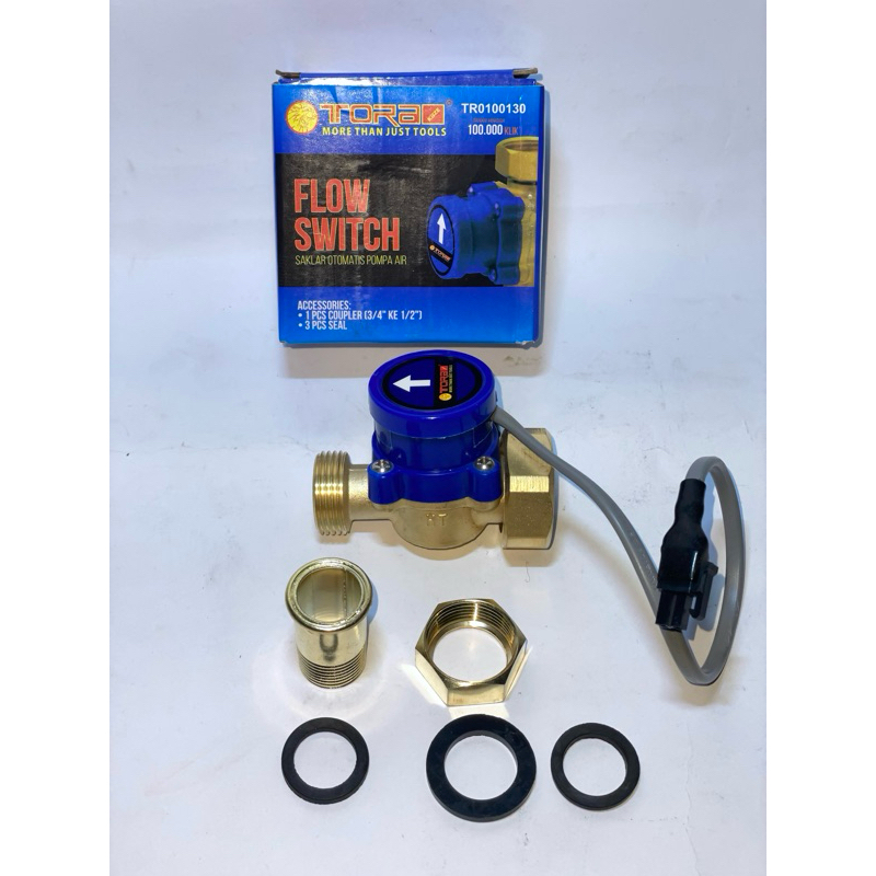 Jual Tora weter Flow switch 1"+ 3/4" tora / saklar otomatis pompa air ...