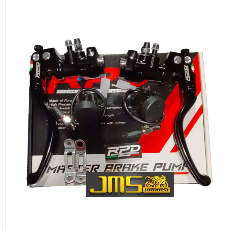 Jual master rem RPD by tdr racing set kiri kanan master rem nmax old ...