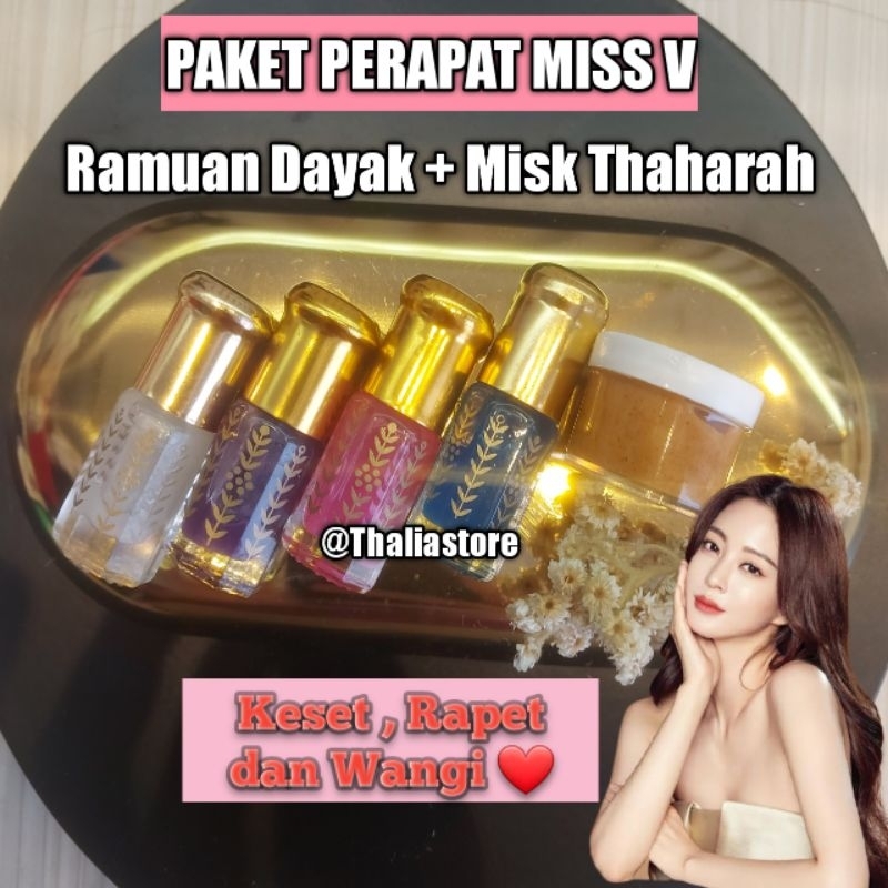 Jual [PAKET PERAPAT MISS V] RAMUAN DAYAK + MISK THAHARAH PERAPAT MISS V ...