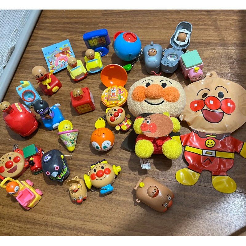 Jual Anpanman Friends boneka keychain figure toys Gashapon Gotochi ...