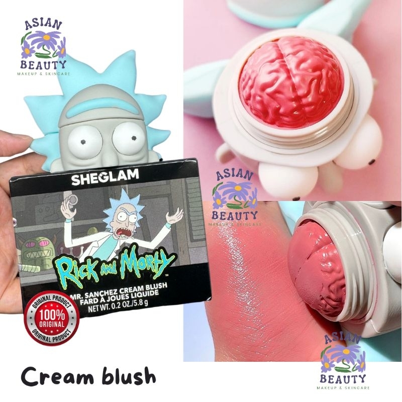 Jual blush SHEGLAM RICK & MORTY MR SANCHEZ CREAM BLUSH TO POWDER ...
