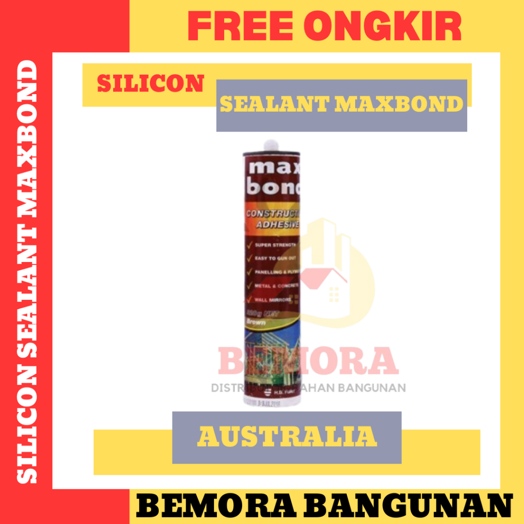 Jual Lem Kaca / Silicon Maxbond (Australia) | Shopee Indonesia