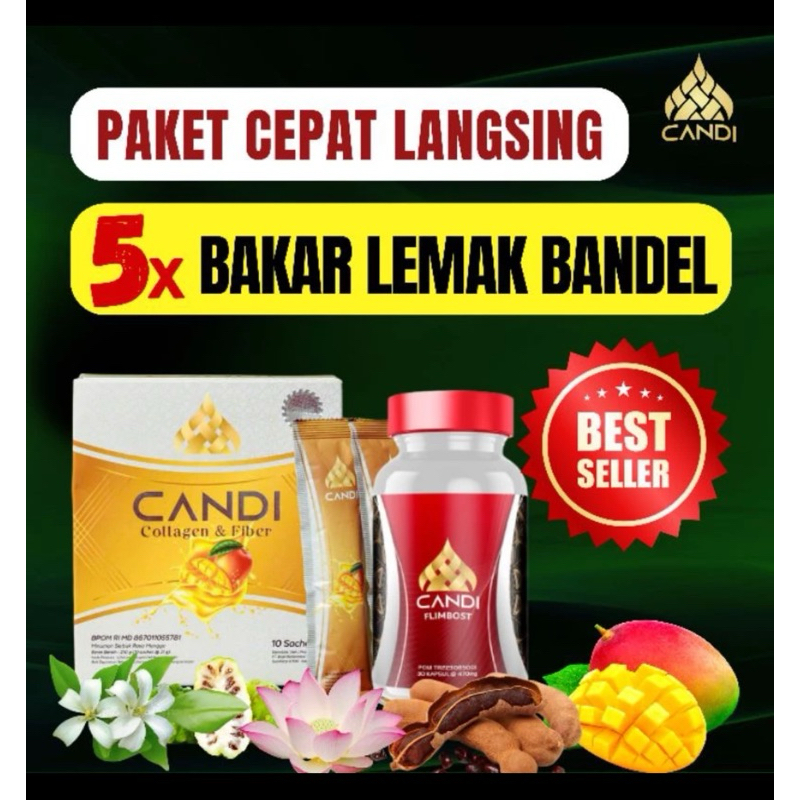 Jual [FREE SHEETMASK] CANDI FLIMBOST CAPSUL | CANDI FIBER PELANGSING ...