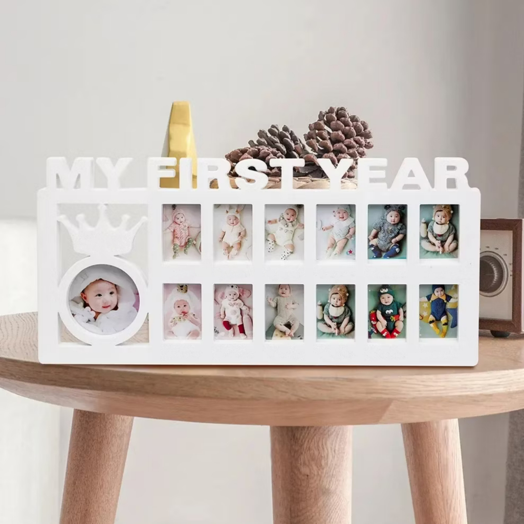 Jual Hiasan Bingkai Foto Fancy My First Year 12 Slot | Shopee Indonesia