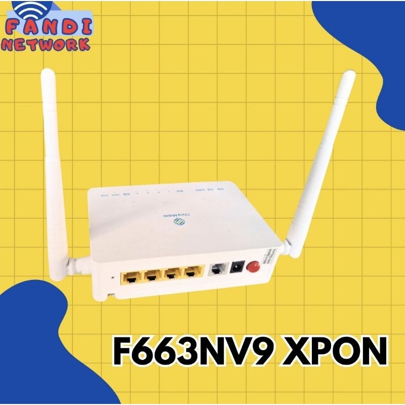 Jual ONU F663NV9 XPON ONT GPON EPON MODEM WIFI ORIGINAL SECOND | Shopee Indonesia