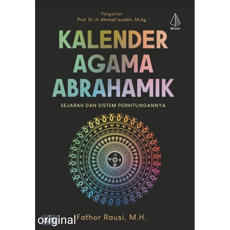 Jual BUKU KALENDER AGAMA ABRAHAMIK SEJARAH DAN SISTEM PERHITUNGANNYA ...