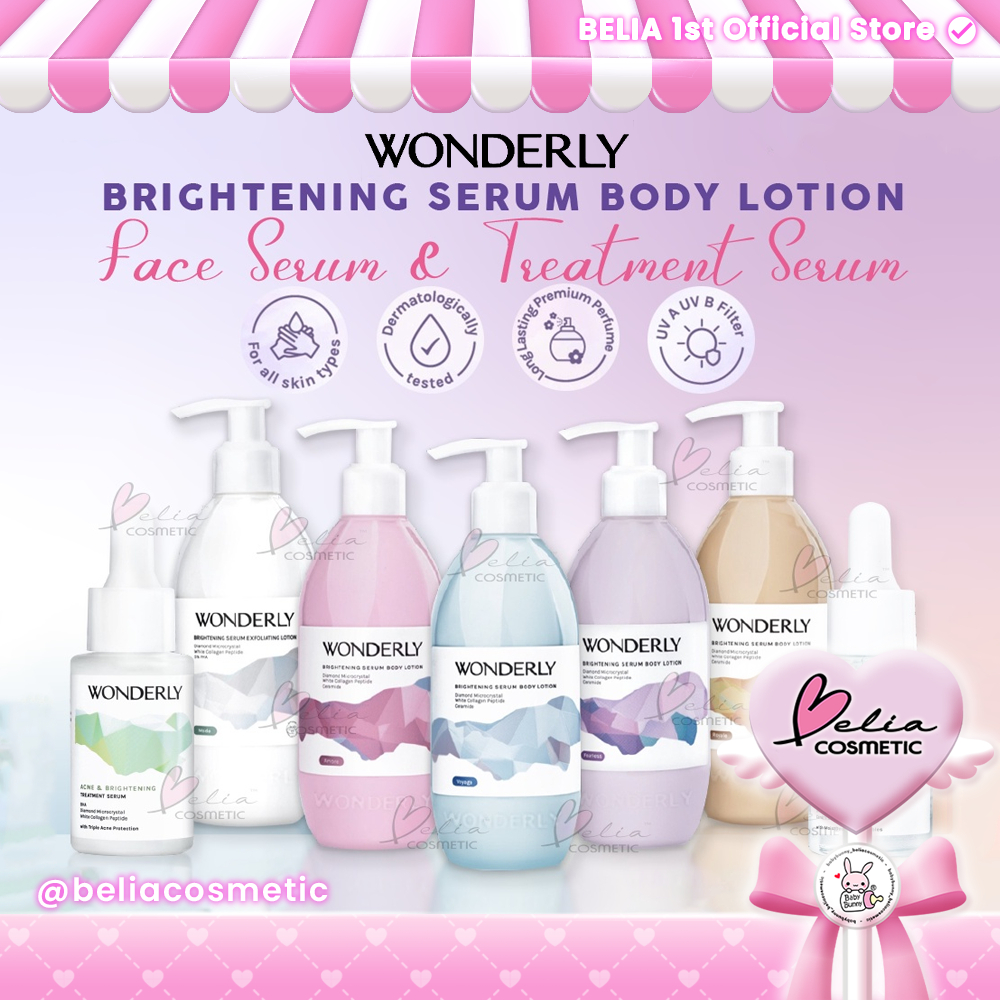 Jual BELIA WONDERLY Brightening Serum Perfumed Body Lotion 300ml ...