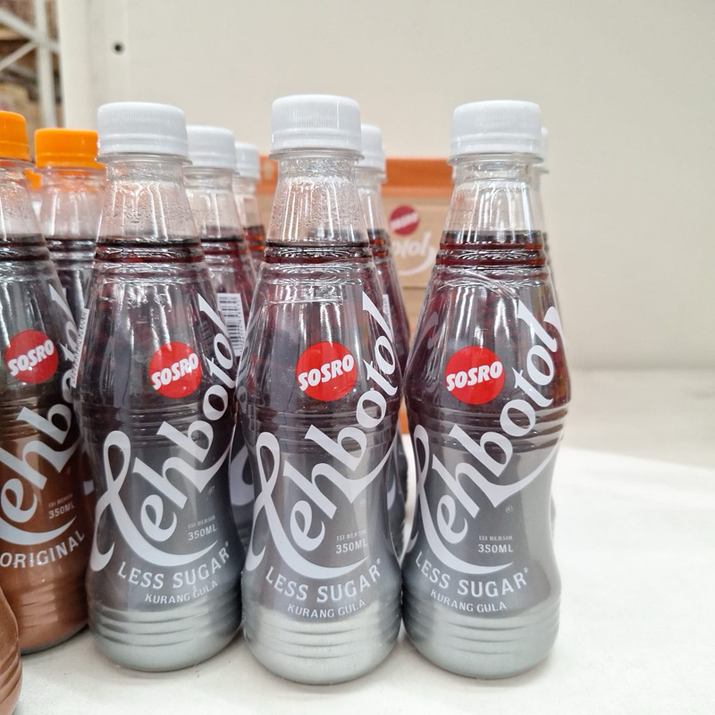 Jual TEH BOTOL SOSRO 350ML Less Sugar | Shopee Indonesia