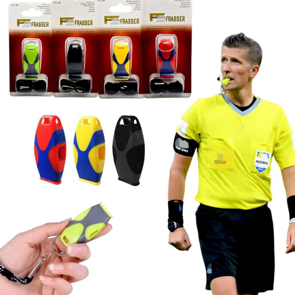 Jual Frasser Peluit Wasit Sepakbola Futsal Pramuka Heking Camping Pluit ...