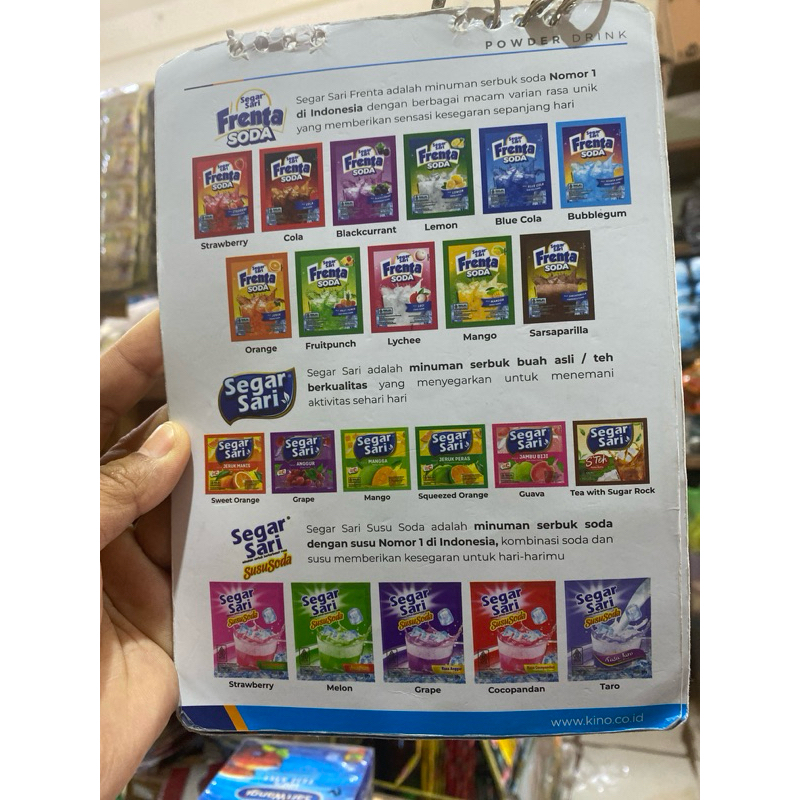 Jual FRENTA/SEGARSARI MINUMAN RENCENG/MINUMAN INSTANT | Shopee Indonesia