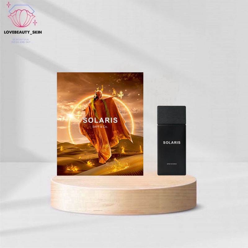 Jual SAFF & Co. Extrait de Parfum - SOLARIS 30ml | Shopee Indonesia