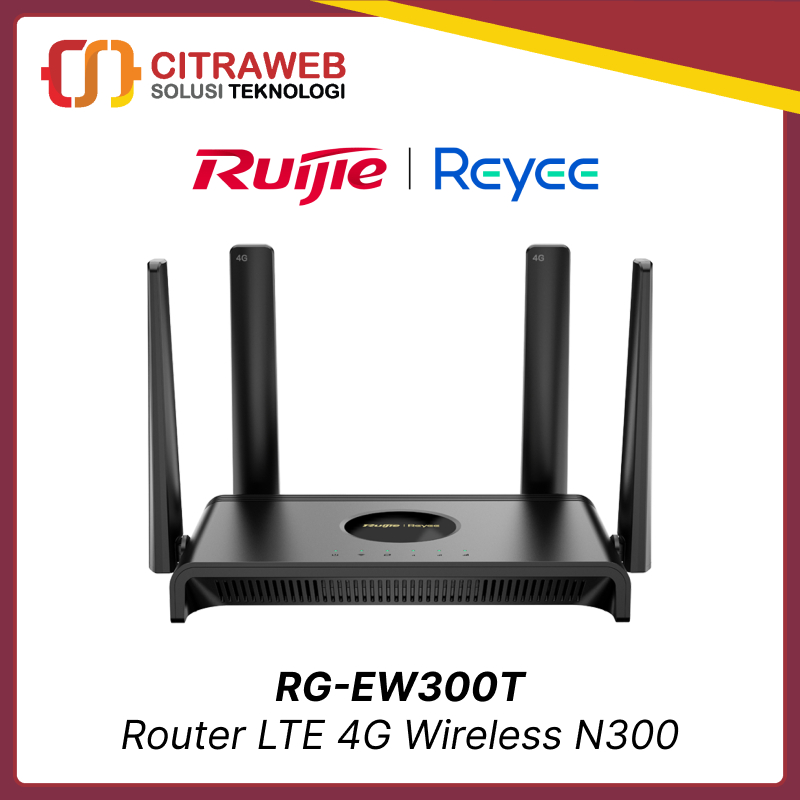 Jual Ruijie RG-EW300T Router LTE 4G Wireless N300 | Shopee Indonesia