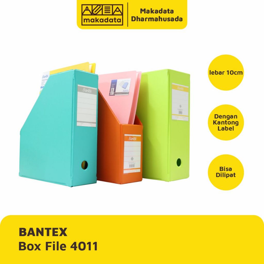 Jual BOX FILE BANTEX FOLIO 10CM 4011 (1 PCS) | Shopee Indonesia