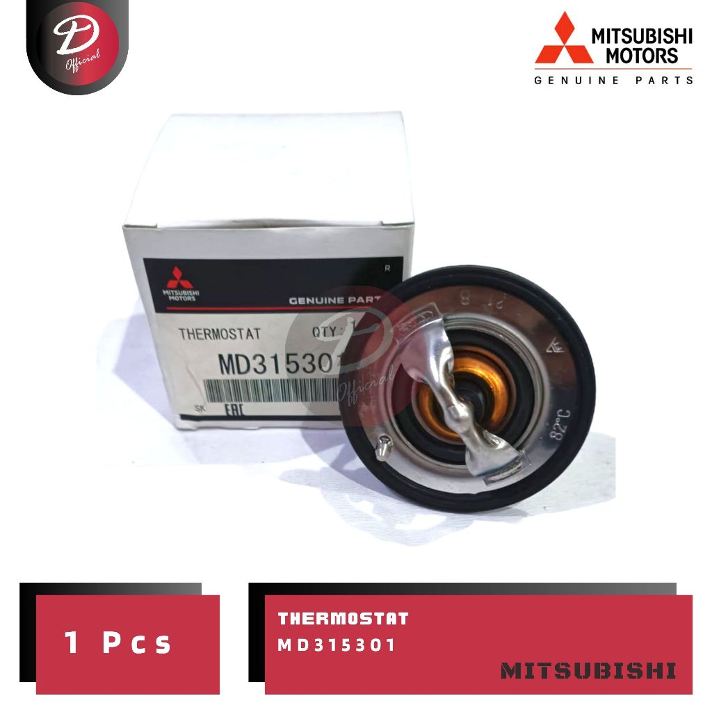 Jual Thermostat Lancer Evo 3 GLX GLXi GTi CB245 1.5 1.6 1.8 Tahun 1993-1996 MD315301 Asli ...