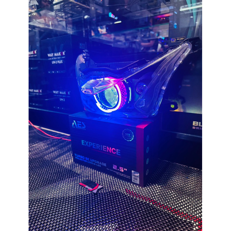 Jual PAKETAN PROJECTOR BILED BEAT DELUXE NEW 2024 AES TURBO EXPERIENCE ...