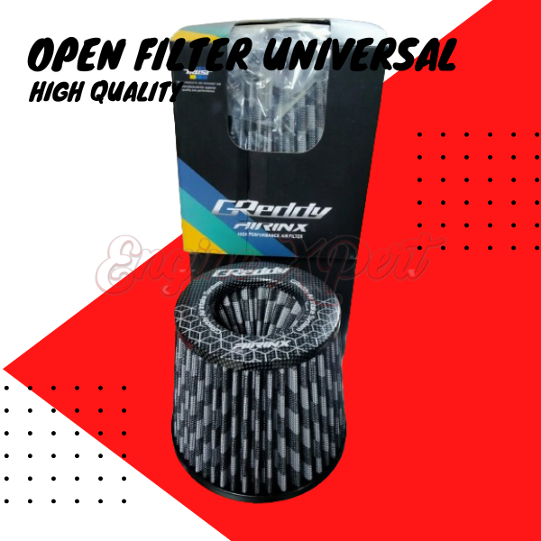 Jual Open Filter Greddy Airinx 3inch Universal | Shopee Indonesia
